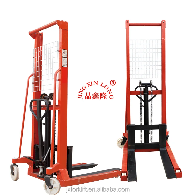 Hot Selling Manual Lifter Stacker Walking New Hand Stacker Pump Retail ...