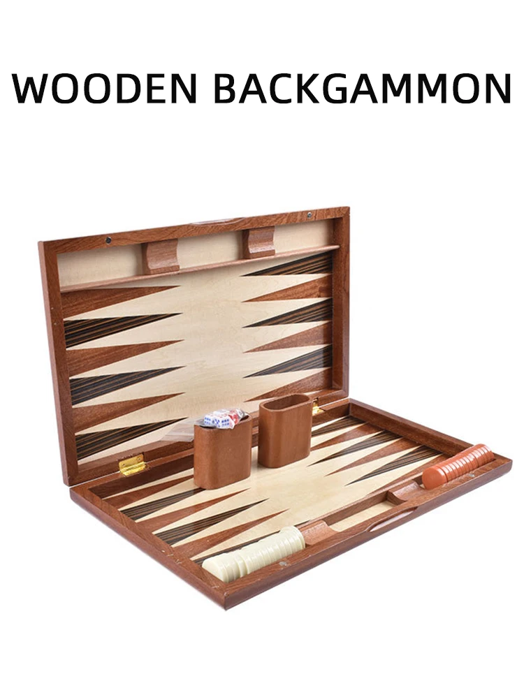 Wholesale Wooden Backgammon Luxury Solid Wood Backgammon Custom Puzzle ...