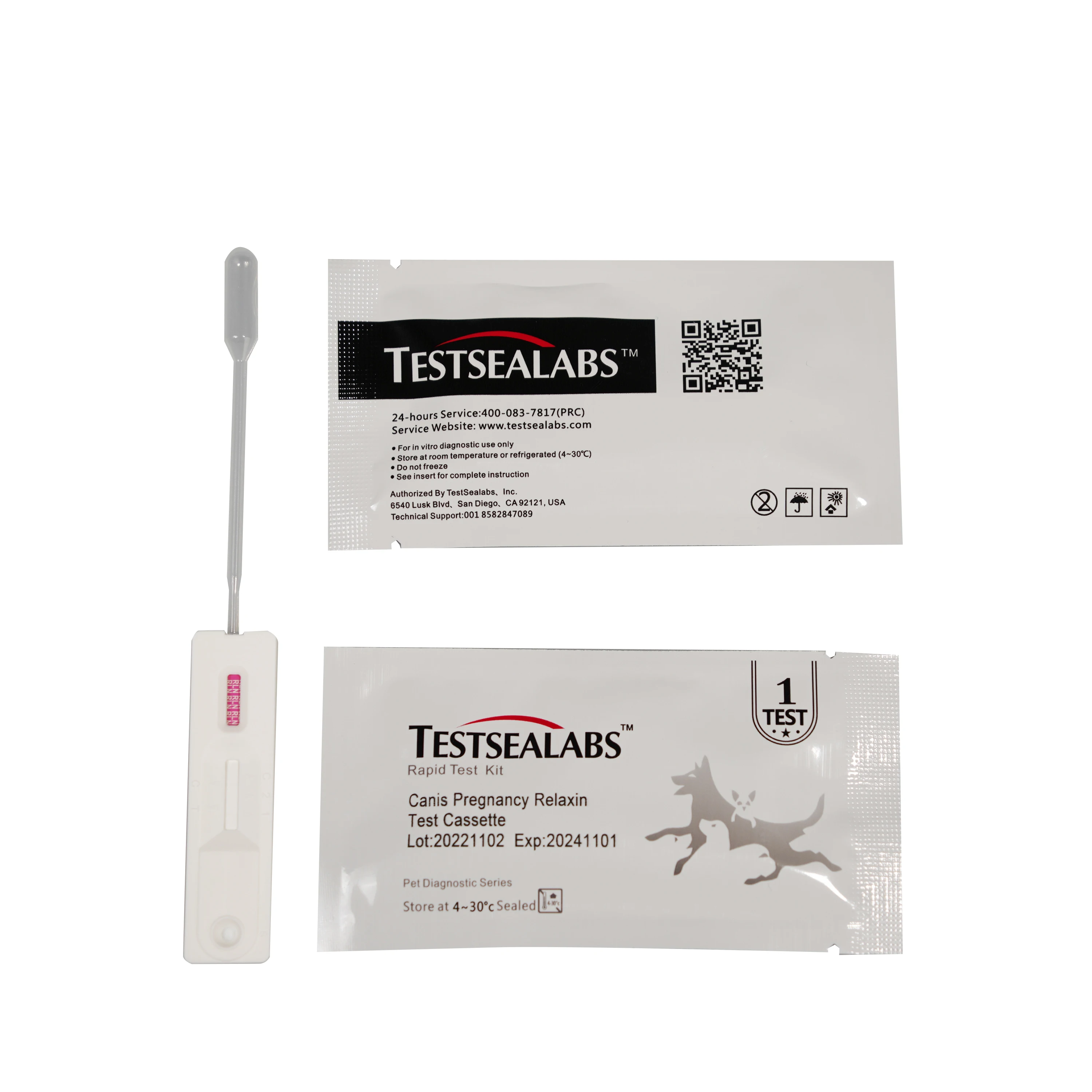 Relaxin Test Kit for Dogs - Accurate Pregnancy Diagnosis