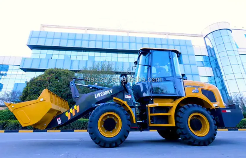 2 Ton LW200KV Compact Wheel Loader & Small Tractor Front Loader, OEM