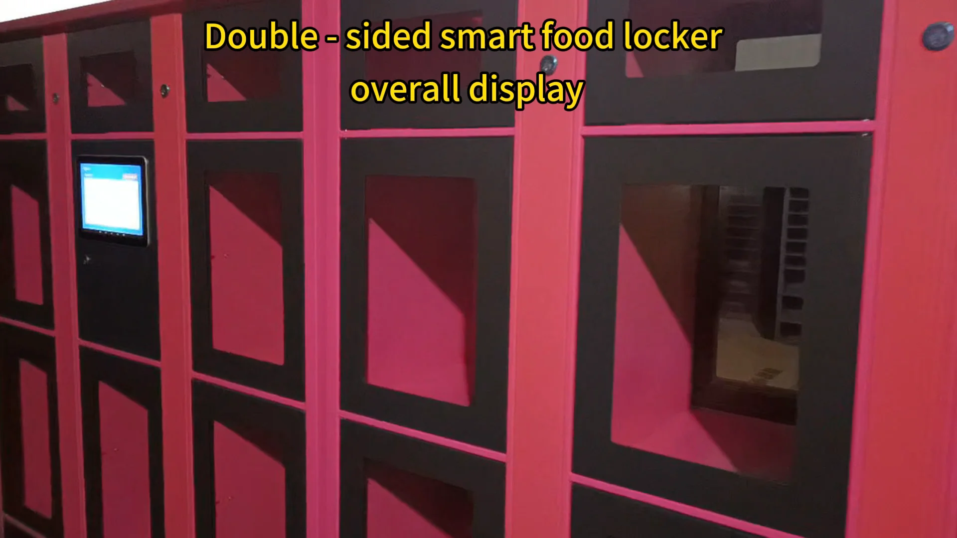 Customized Locker Smart Vending Machine Commercial Grocery Locker For ...