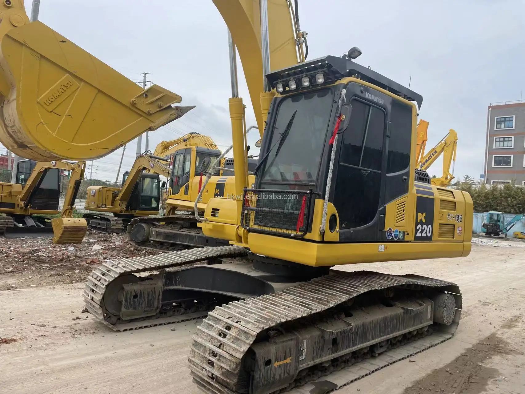 Used Japan KOMATSU PC220 Excavator with Solid Quality/Komatsu 220 ...