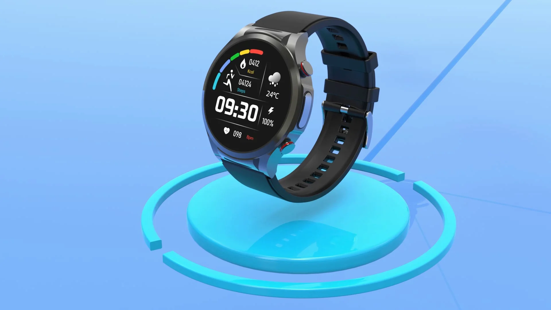 Gaoke Ppg Ecg Smartwatch Mujer Reloj Inteligente Hombre With Heart Rate ...