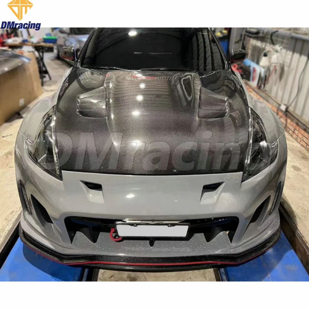 Vari VRS Style Carbon Fiber Hood Bonnet for Nissan 370Z Z34 2009-2015 ...