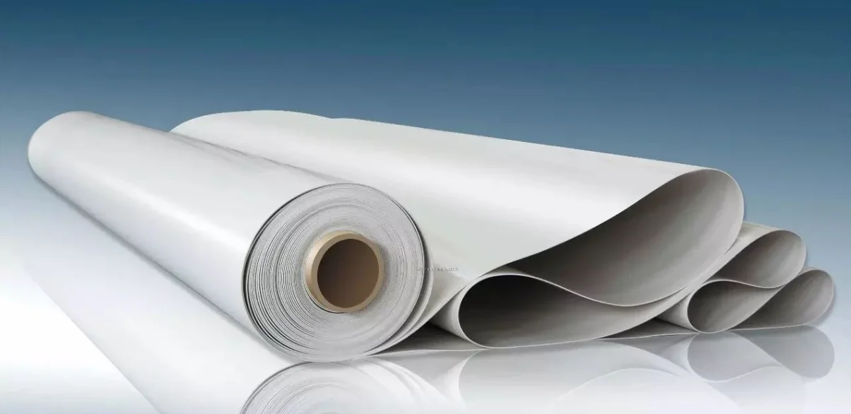 Blue PVC Polymer Waterproofing Membrane Special Waterproof Material for ...