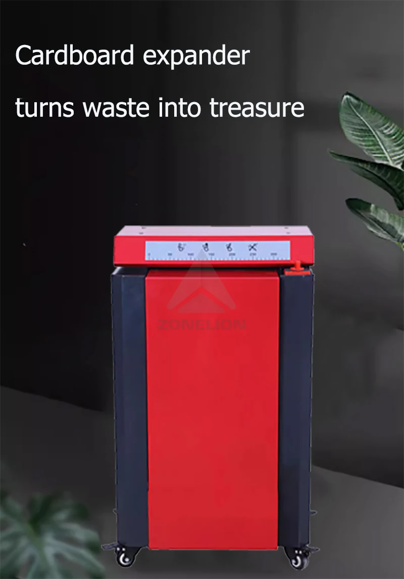 Void-fill Waste Paper Cutting Machine Corrugated Cardboard Box Cutter ...