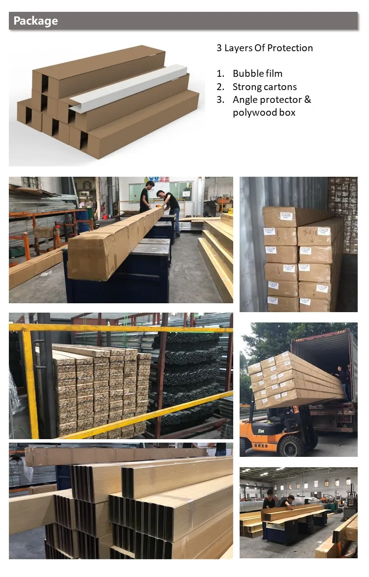 Aluminum Linear Wood Baffle Ceilings - Stylish & Functional