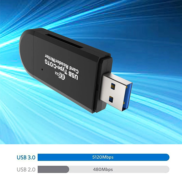 All in One Card Reader - SD, TF, and Memory Stick Reader