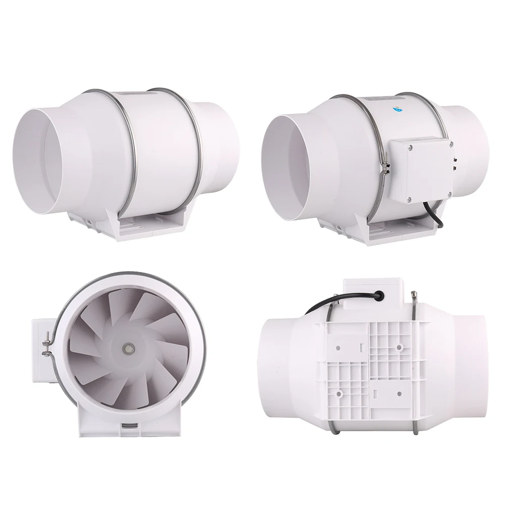 220v 2 Inch 5inch 4 Inch 6 Inch 10 Inch In Line 1000 Cfm Inline Duct ...