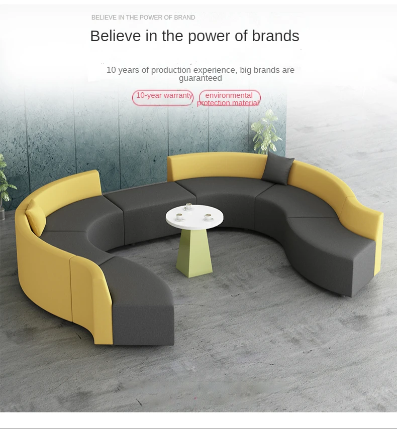 Modern Modular Office Sofa Set for Lounge & Reception