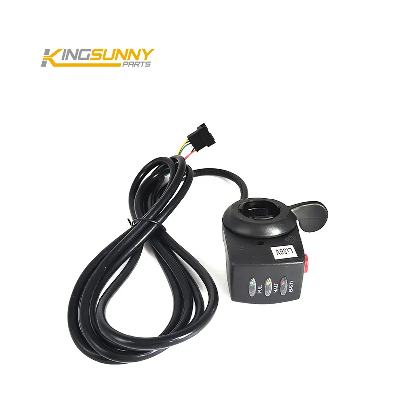 15DX Electric Bike Accelerator with Indicator Light 36v 48v E Bike ...