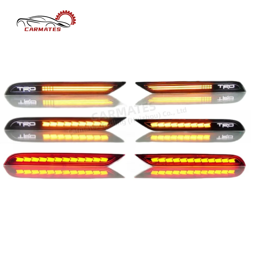 Carmates Led Drl Brake Light Taillight Driving Light Bumper Lamps With ...