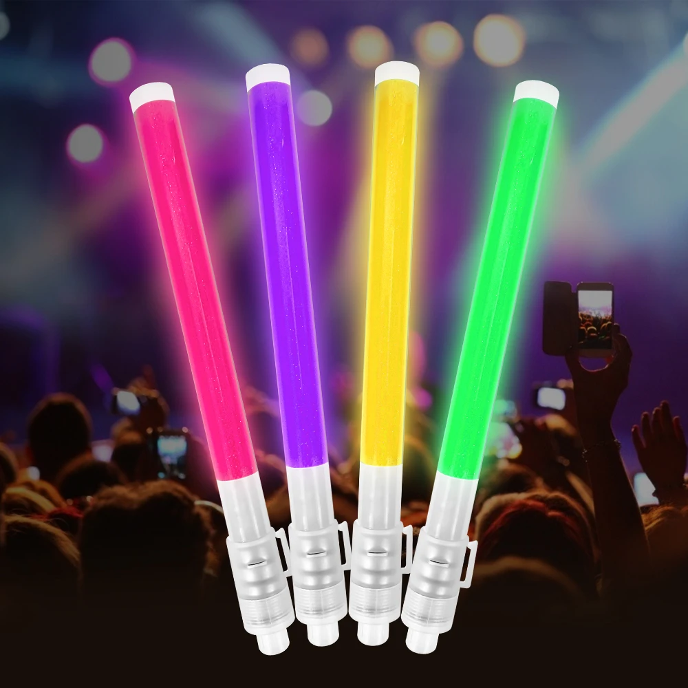 Led Light Up Cotton Candy Sticks Glow Stick Party For Concert Made ...
