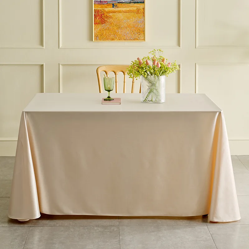Conference Table Tablecloth Custom Plain Color Light Luxury High-grade ...