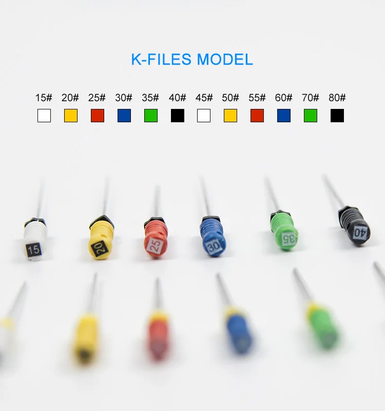 Dental File Rotary Endodontic Niti File Dental K Files Dental ...