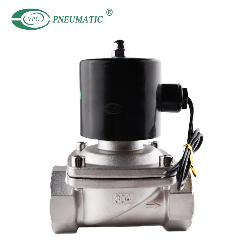 2S Series Stainless Steel Pneumatic 12V Solenoid Valve