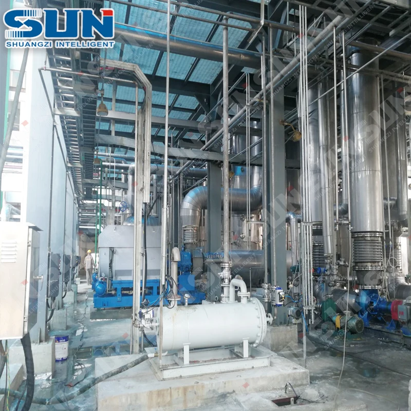 Multi-effect Fall Film Evaporator 1-10 Tons Mechanical Vapor ...