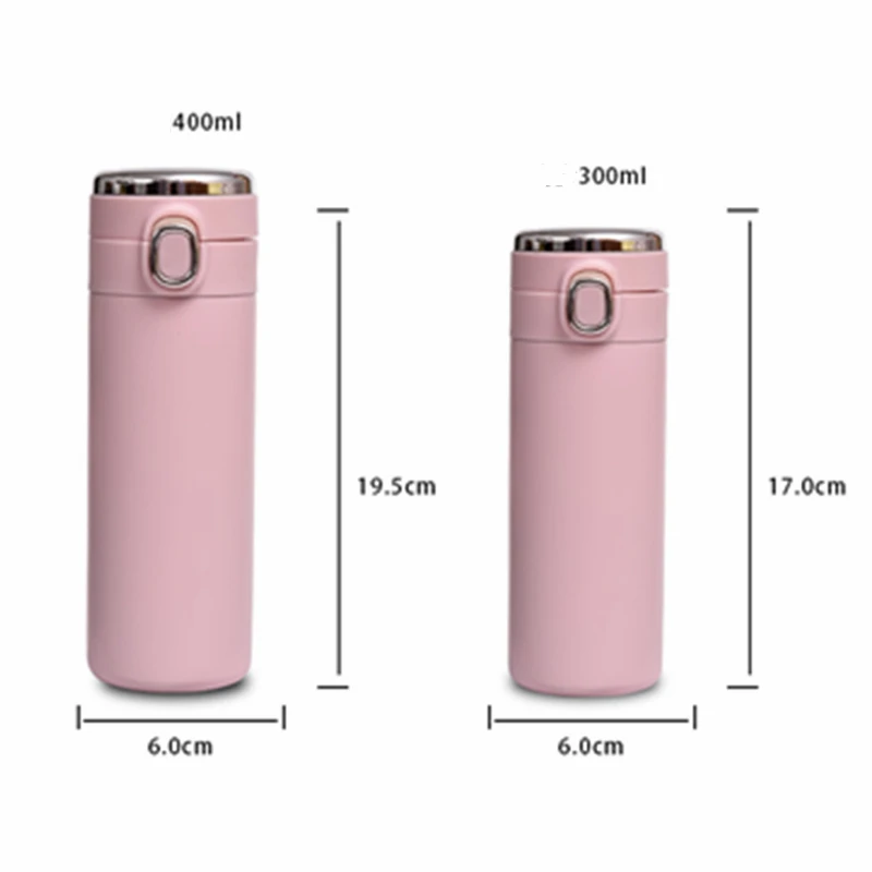 Smart Drinkware - 420ml/320ml Vacuum Insulated Water Bottle