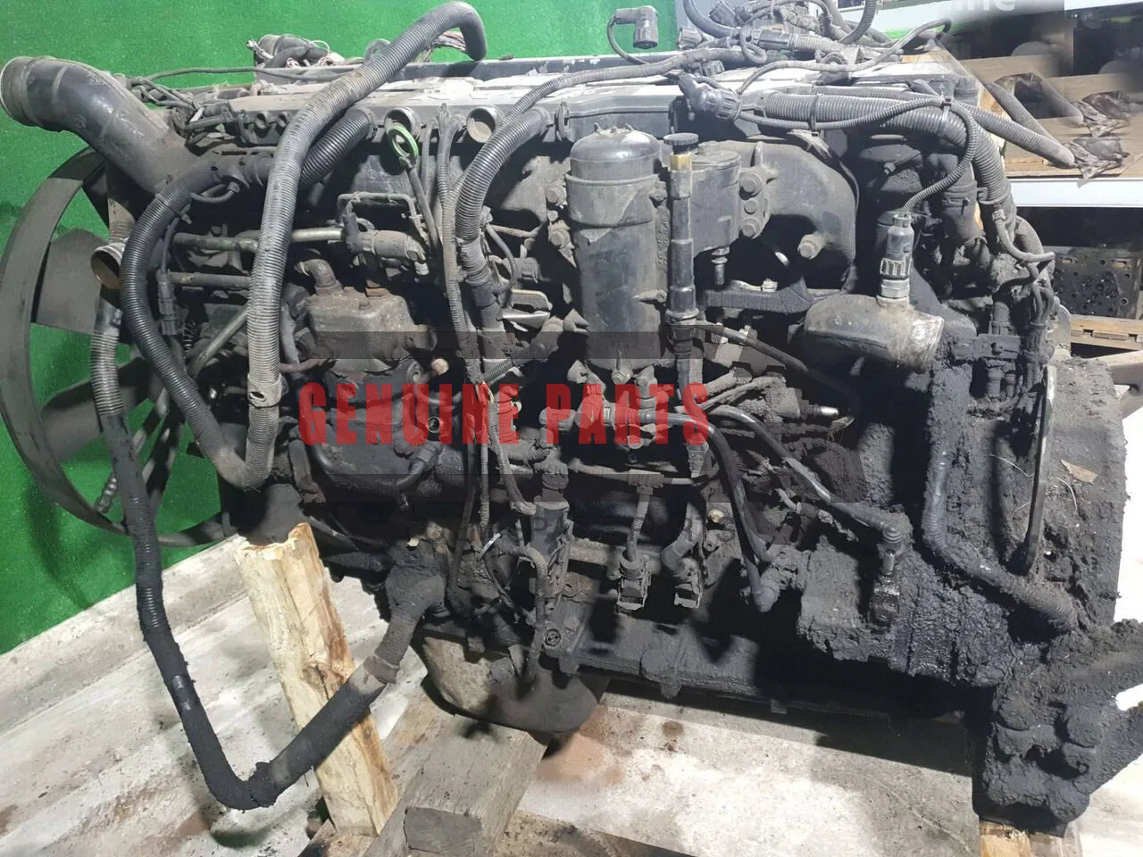 Good Condition Used Engine Assembly for MAN TGL TGM TGS TGX Truck Used ...
