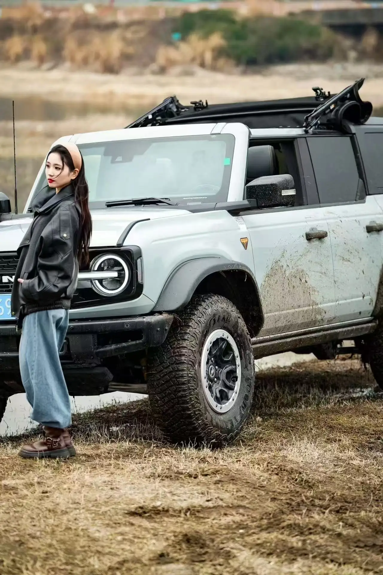 Bronco Two-Row Soft Top Waterproof Convertible Body Part Accessory Kit ...