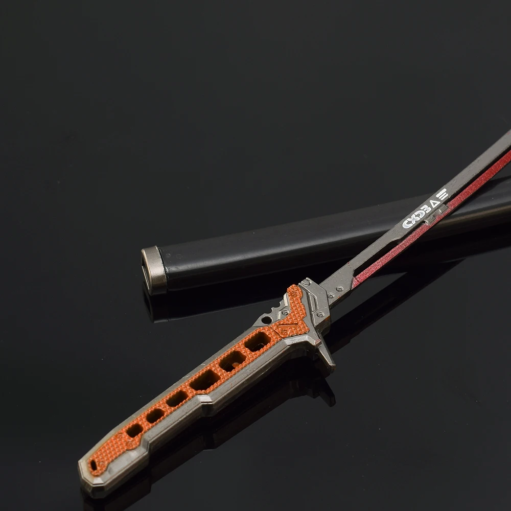 Cyberpunk 2077 Game Weapon Model Katana Weapon Model 26cm Toy Zinc ...
