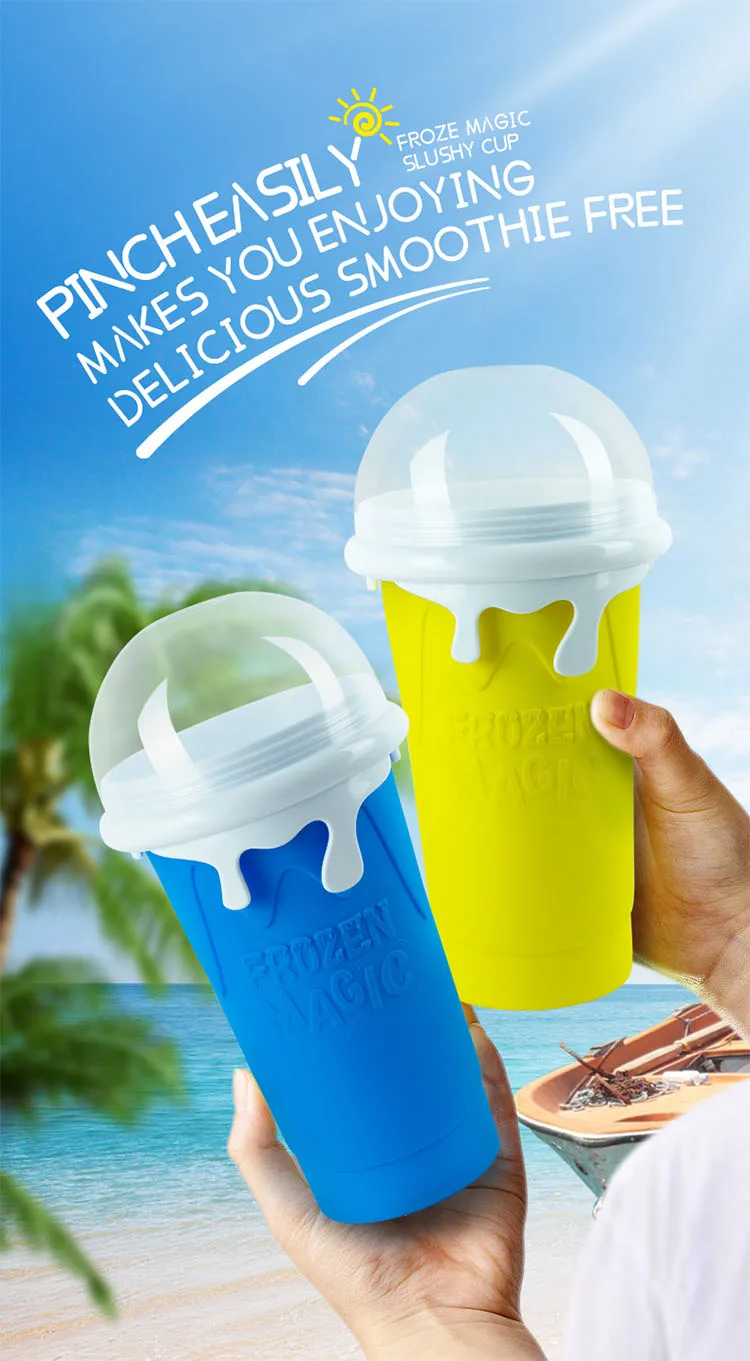 Fast Cooling Slushie Maker - DIY Icy Treats in Seconds