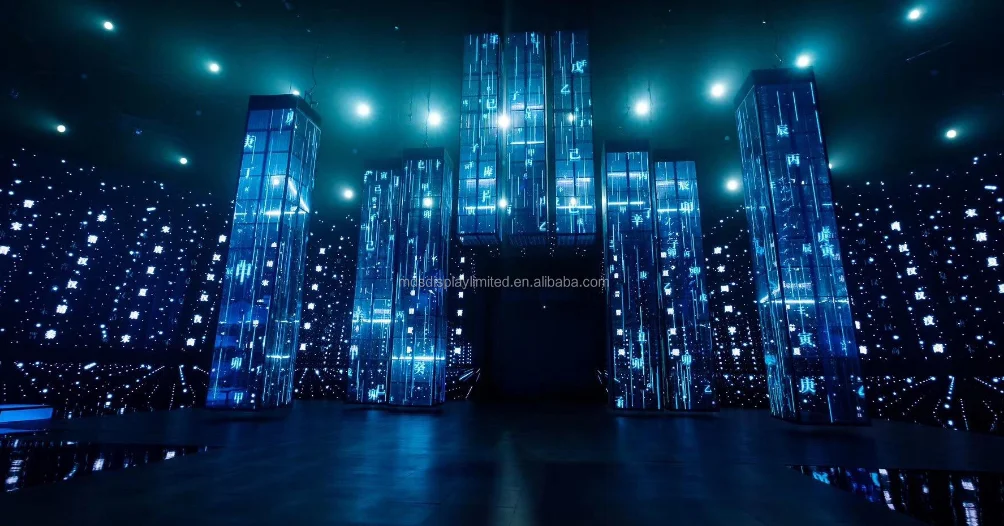 LED Stage Screens for Music Concerts - Transparent Video Walls