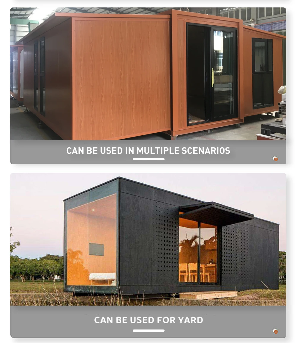 20ft 40ft Luxury Prefab Folding Container House Living Container Homes ...