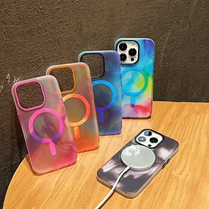 Wowcase For Magnetic Wireless Charging Multicolor Imd Iml Frosted Phone ...