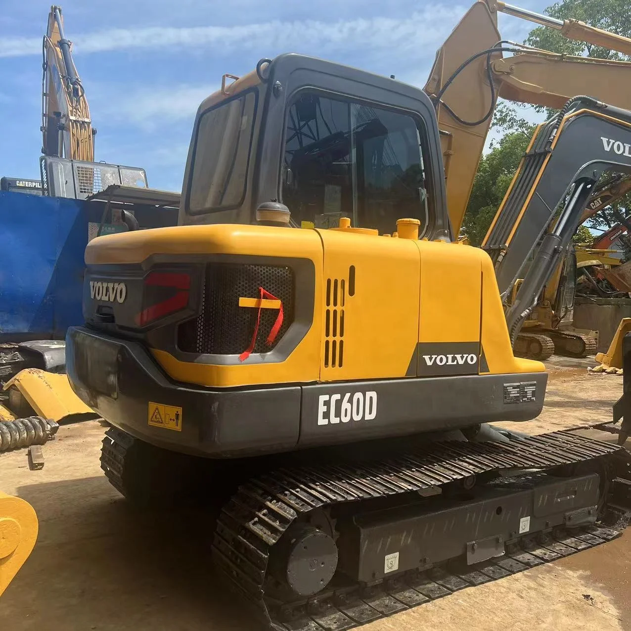 Small Volvo Ec60d 6t Crawler Excavator - Buy Small Volvo Ec60d 6t ...