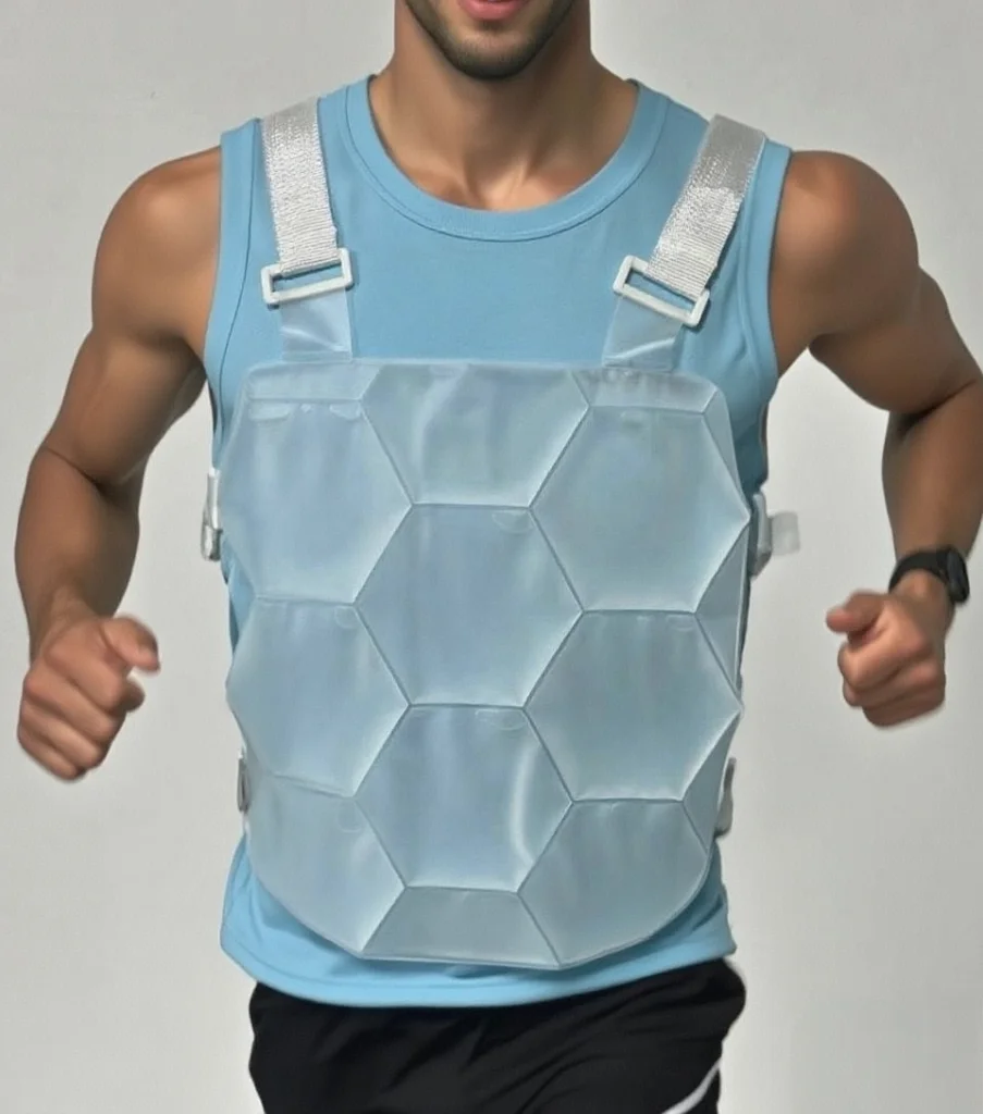 PCM Cooling Vest Phase Change Material Ice Cooling Vest for Athletes ...