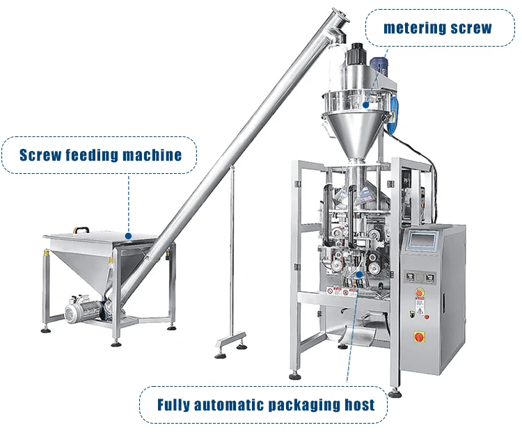 Vertical Automatic Puffed Corn Food Packing Machine For Pillow Bag ...