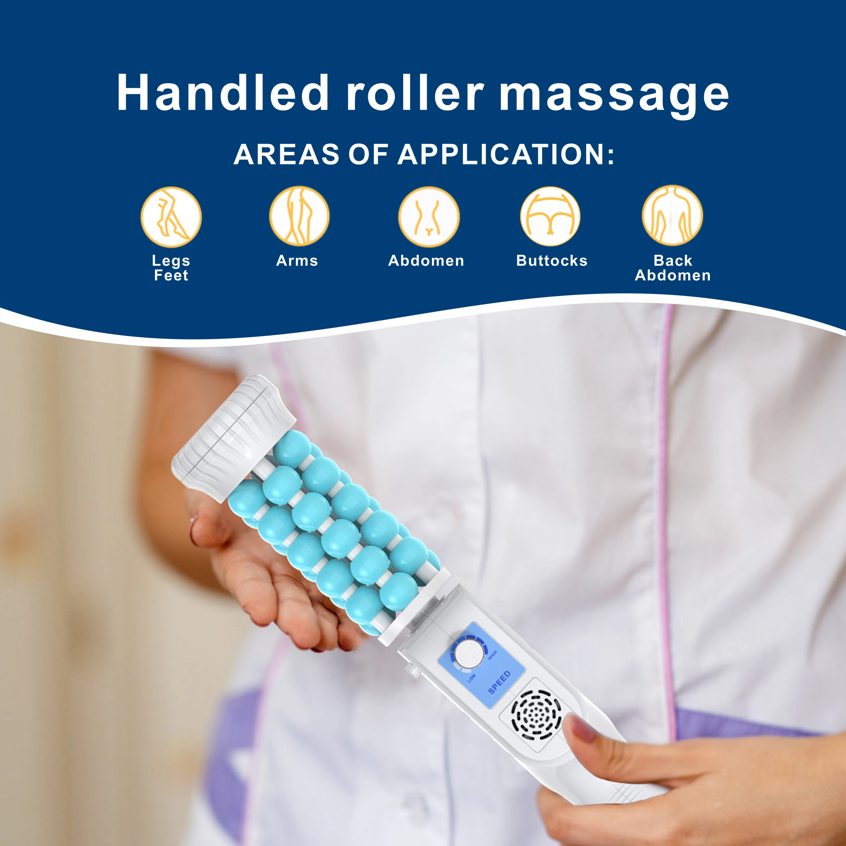 Home Use Lymphatic Drainage Inner Ball Roller for Body Slimming