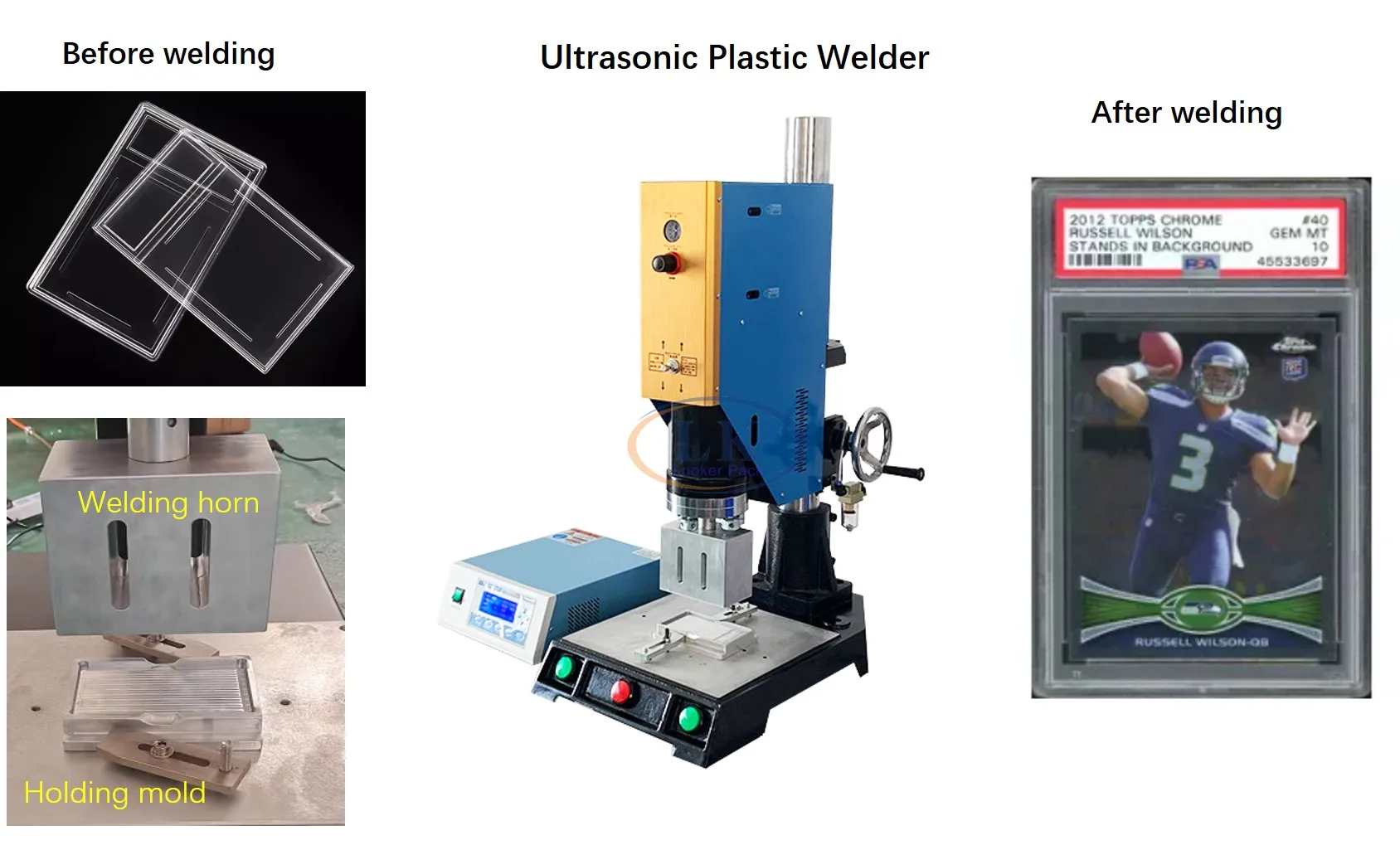 Ultrasonic Plastic Welder Welding Machine For Psa Grading Card Slab ...
