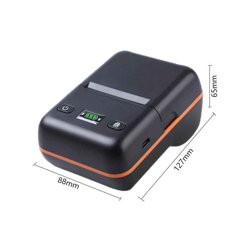 Small Size Printer Ticket Receipt USB Portable Wireless for Android IOS ...