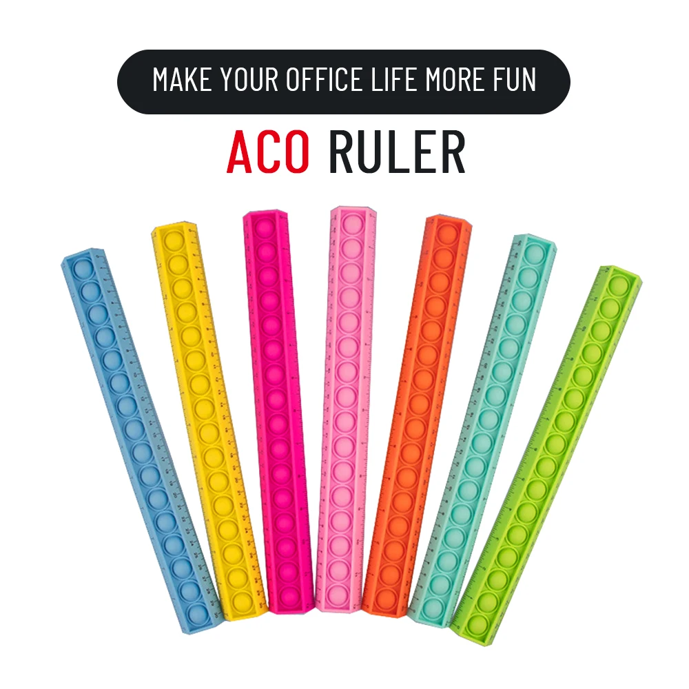 Aco Factory Scale Ruler Measuring Silicone Foldable Flexible Stress ...