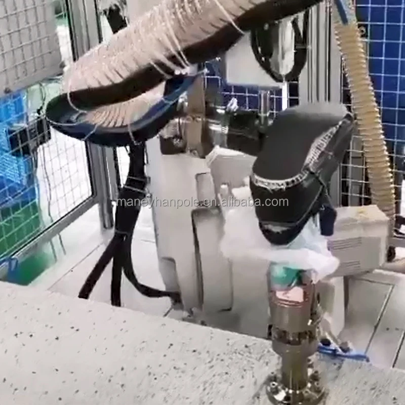 New Desma Type Robot and Control System for Shoe Making With Roughing ...