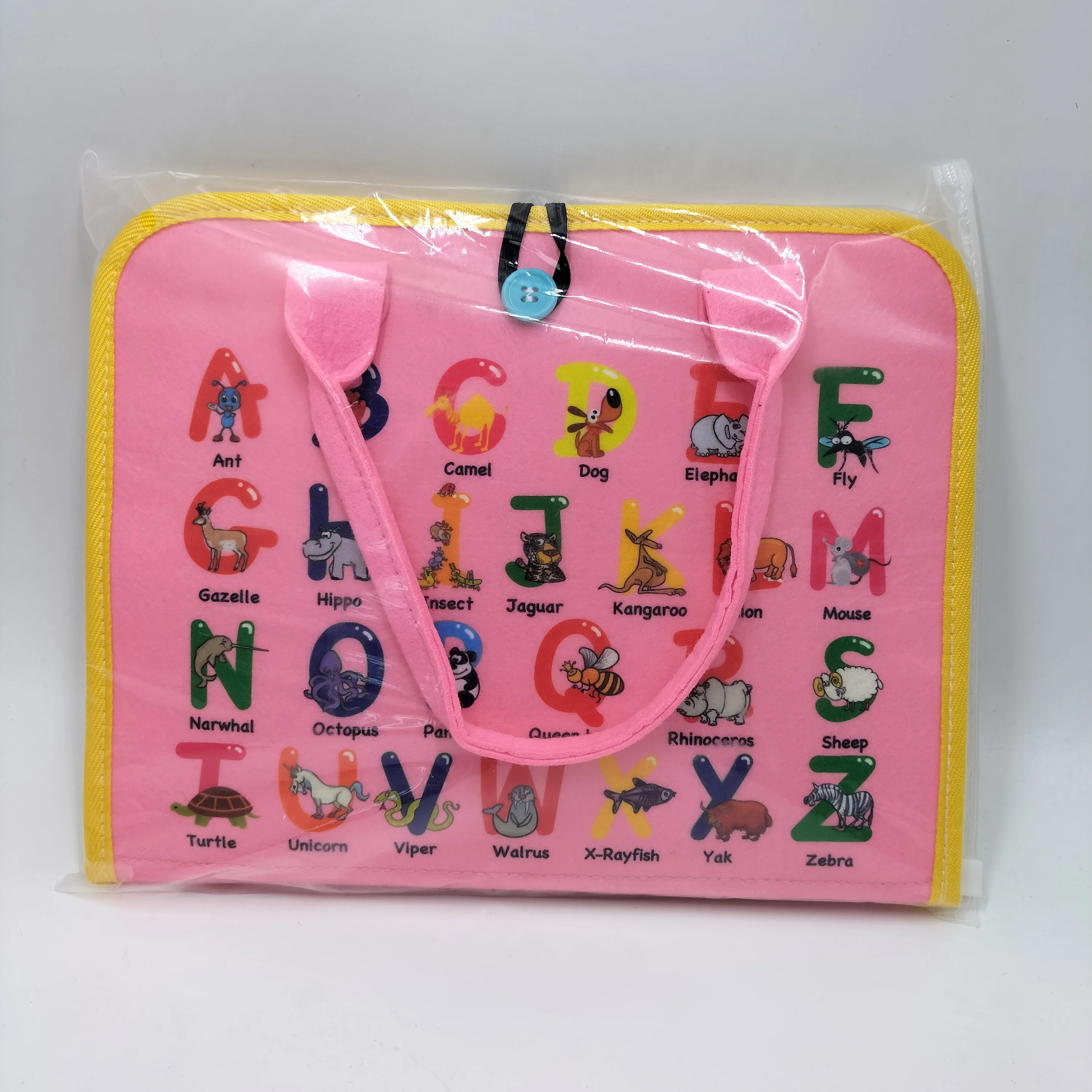 Children Felt Busy Learning Board Baby Life Skills Exercise Board Felt ...