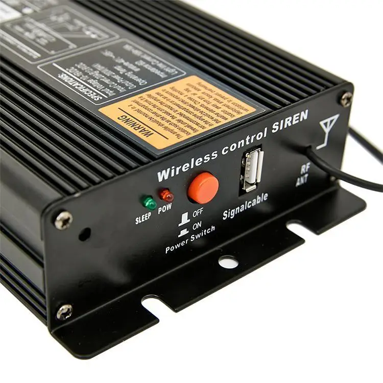 200W Square Siren Horn Speaker - Ambulance Remote Control