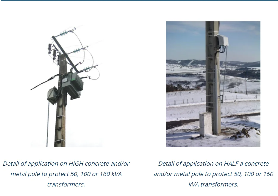 LV Moulded Case Pole Mounted Breaker D165T D265T 25KVA 50KVA 100KVA ...