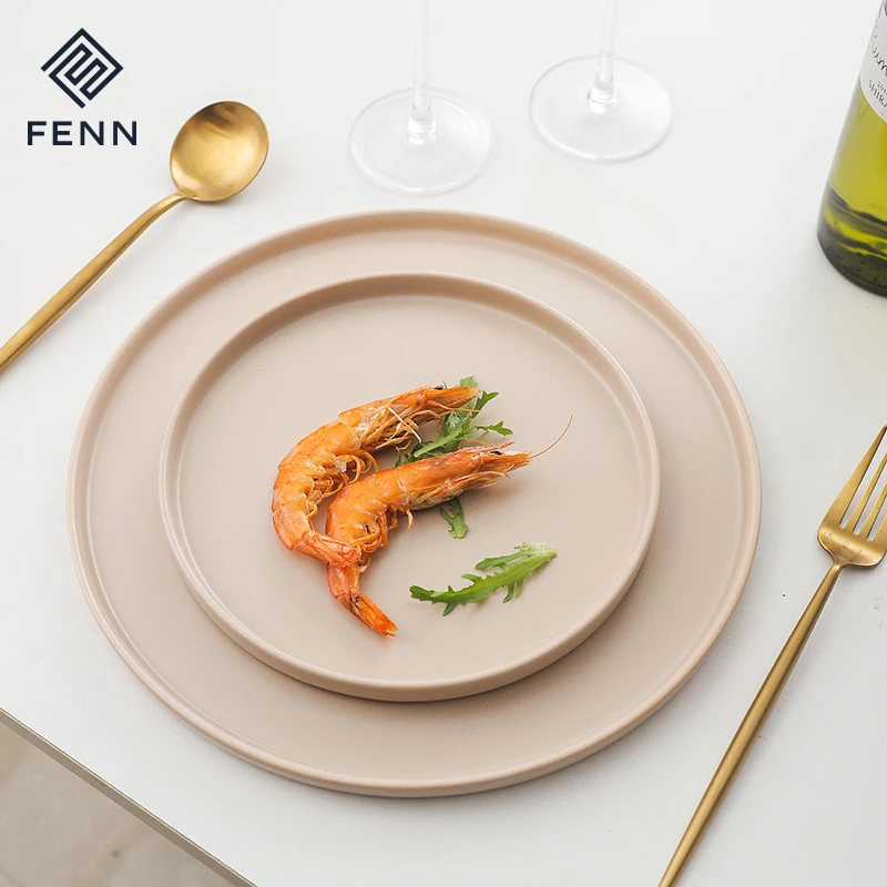 Shop Our European Ceramic Colorful Glaze Matte Plates