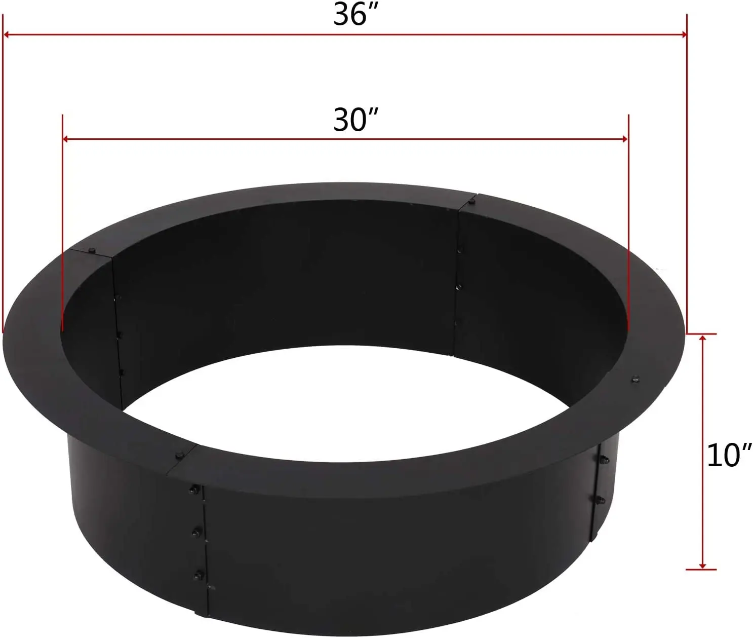 Portable Fireplace Out Door Eco-friendly 52 In Fire Pit Cap Outdoor ...