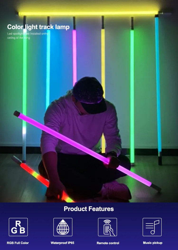 Wholesale T8 LED Tube Light - Colorful Changing Remote Control