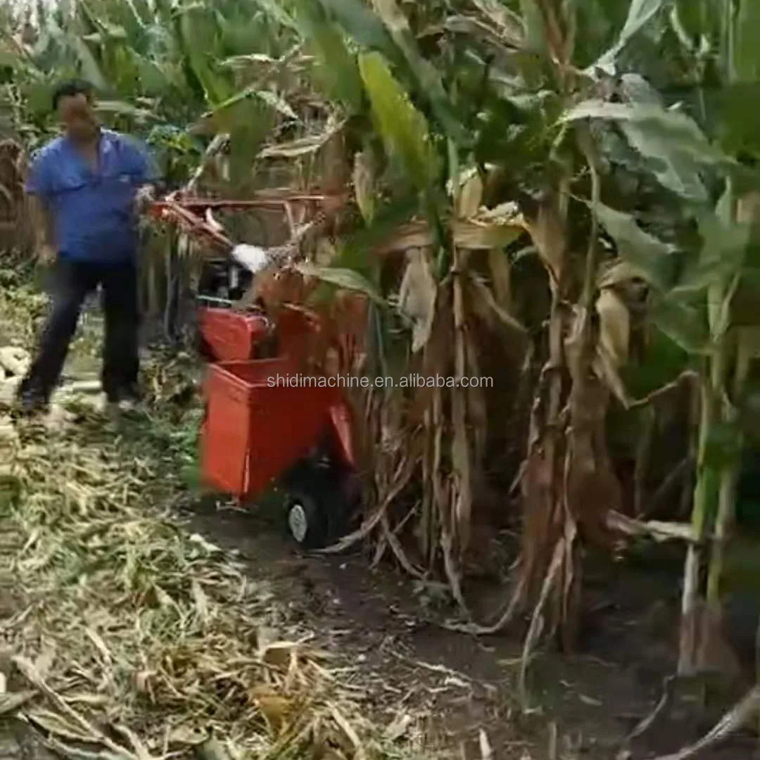 Walking Tractor Mounted Corn Picker Harvester - High Efficiency