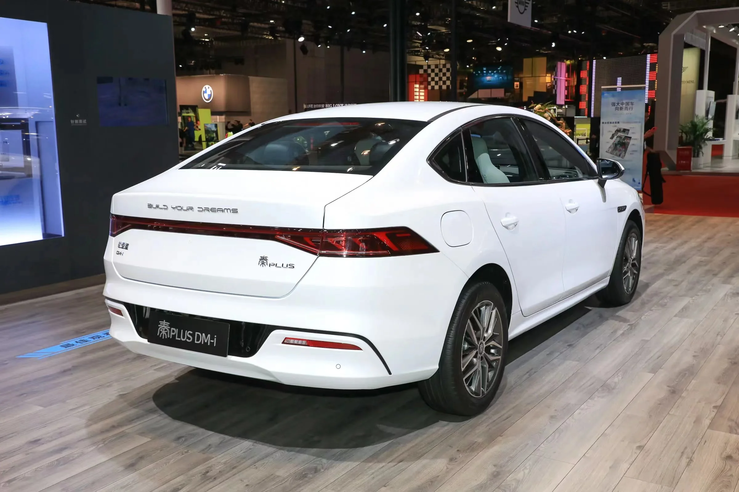 Byd Qin Plus Dm-i Family Car For The Elderly And Children Comfortable ...