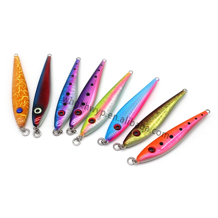 New Deep Sea Slow Pitch Jig Lure160g 200g Tuna Bait Luminous Uv Jigging ...