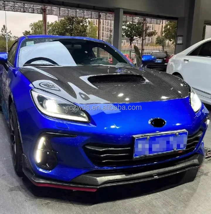 2022-2023 Subaru GR86 ZN8 Carbon Fiber Hood Cover - OEM Style