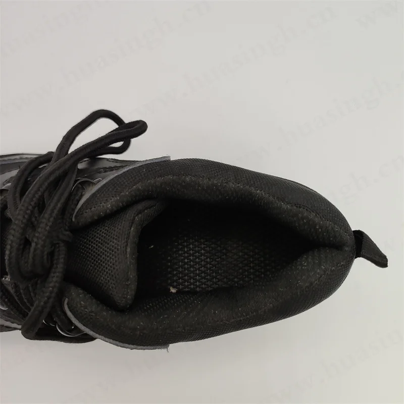 Zh,Shockproof Anti-puncture Training Hiking Boots With Shoelace Strong ...