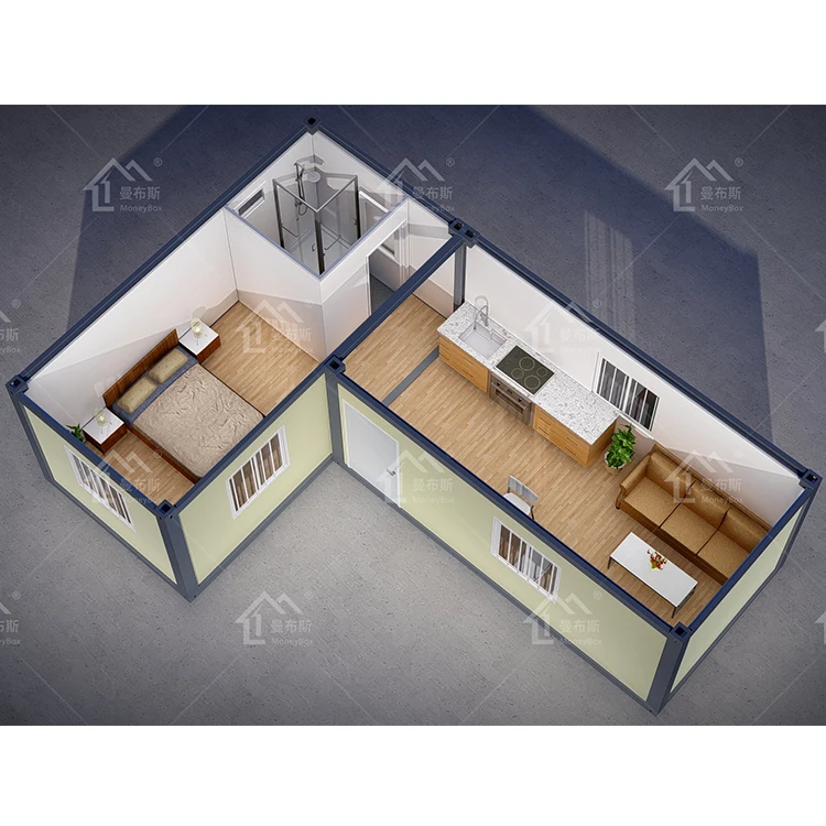 Modular Detachable Prefab House Easy Assembly Sandwich Panel Mobile ...