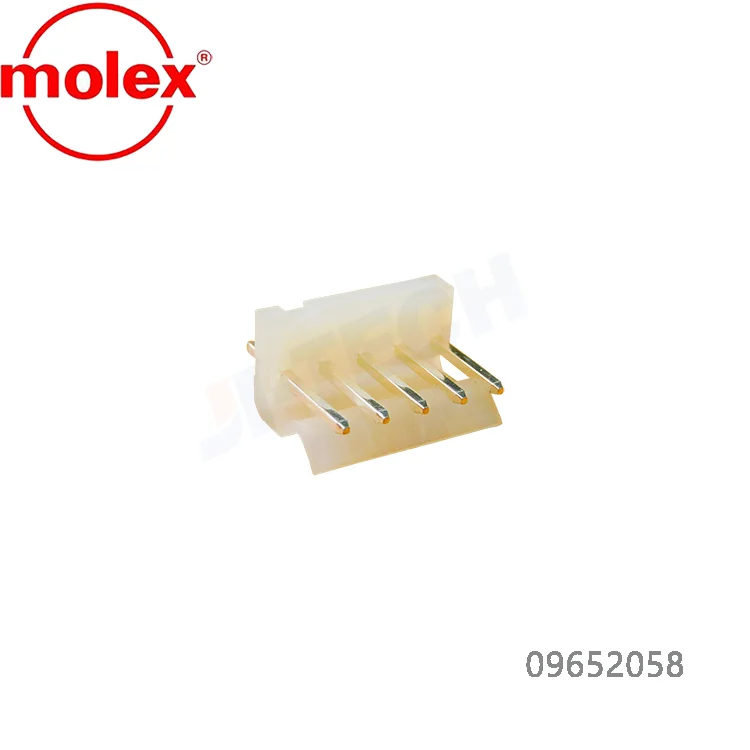 Molex Connector 3.96mm Pitch 5pin 5273 Series 9652058 Pcb Header Wire ...